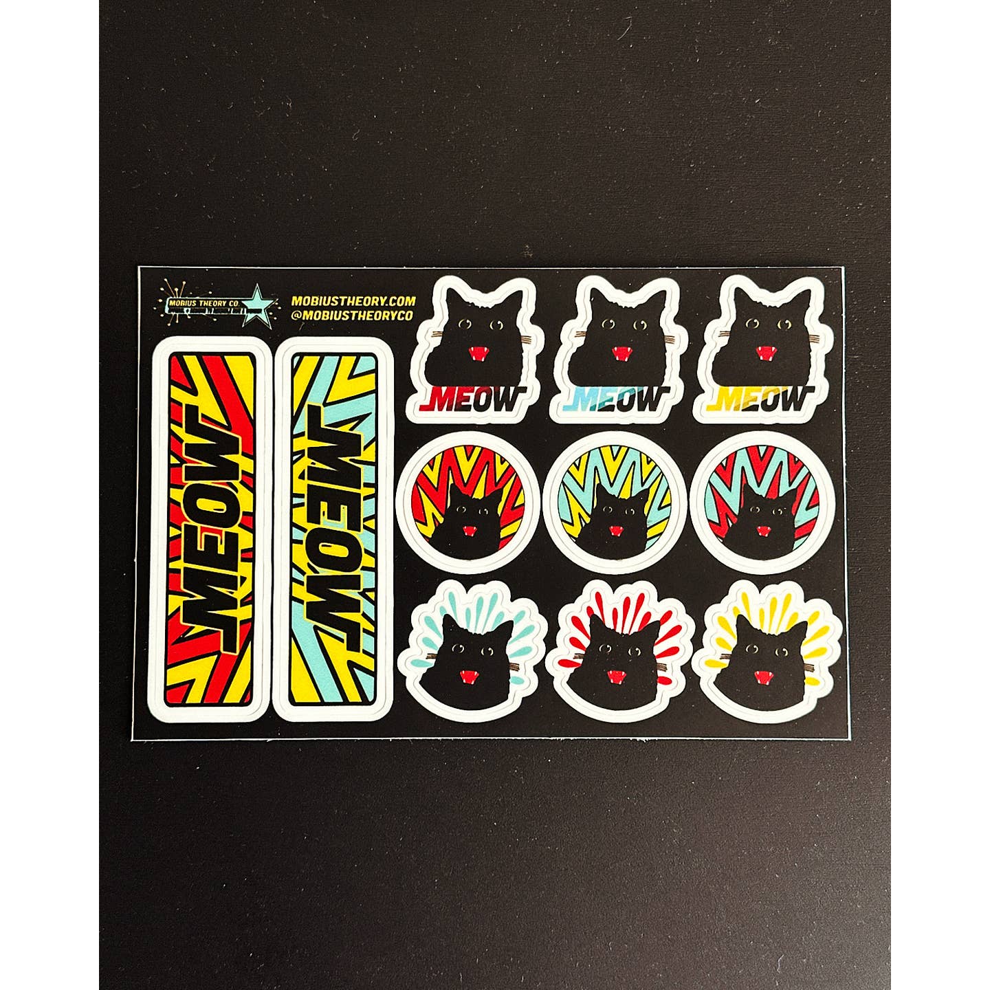 Mobius Theory - Sticker Sheets (Both designs) – Flyby Provisions