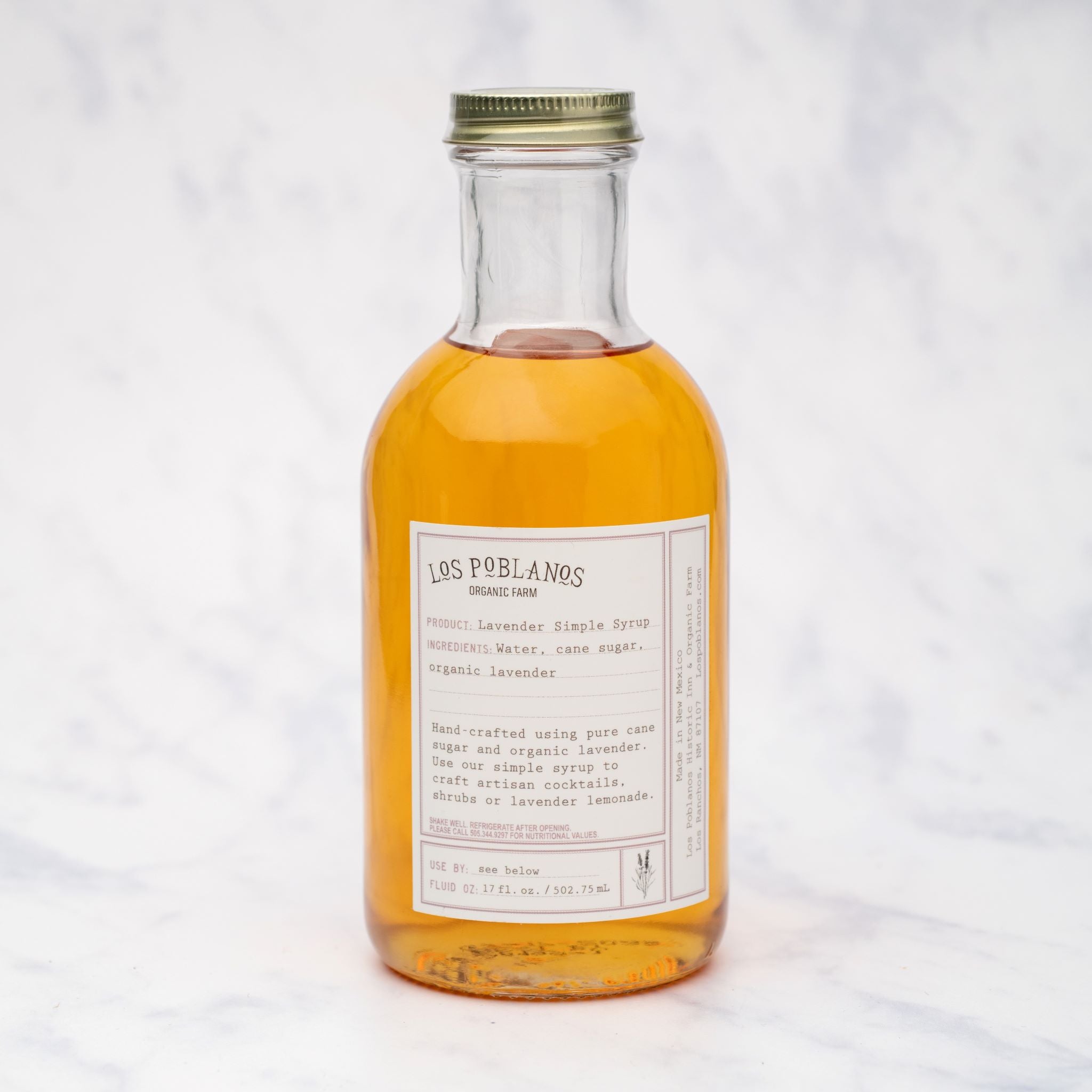 Los Poblanos - Lavender Simple Syrup (17 oz) – Flyby Provisions
